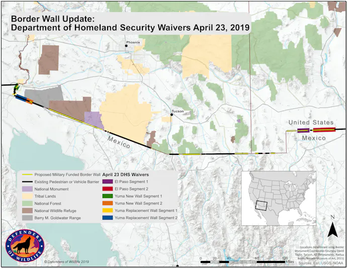 Keeping Up with the Border Wall | Defenders of Wildlife